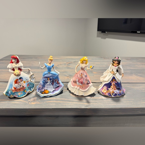 Disney | Other | Bradford Exchange Disney Porcelain Princess Bells ...